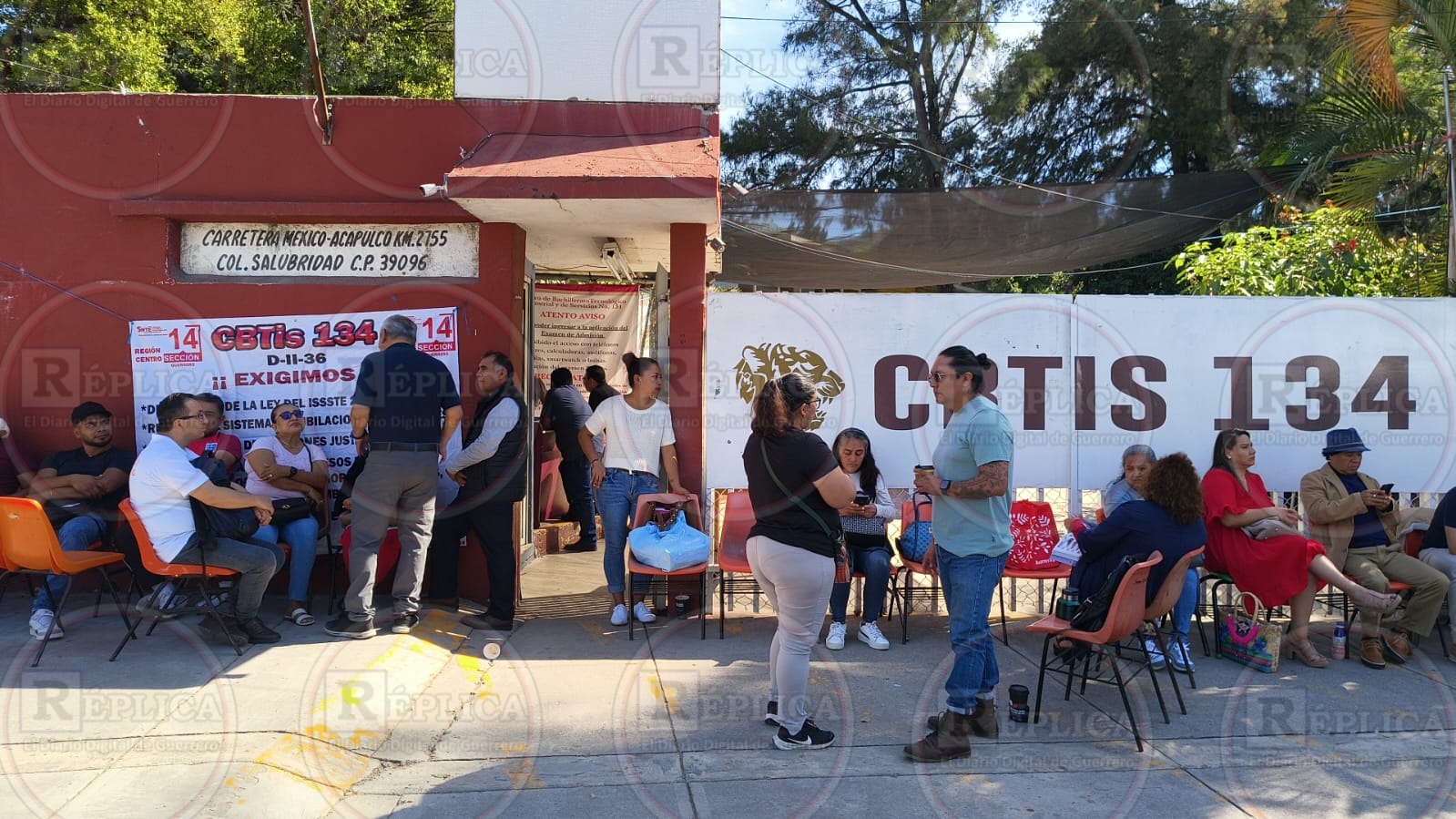 Paran labores docentes y administrativos del CBTis 134 en Chilpancingo ...